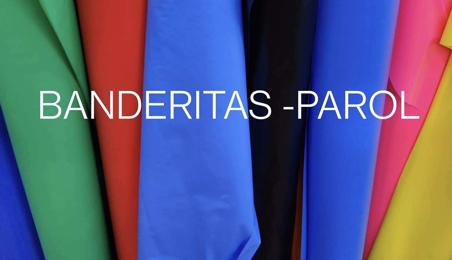 CHAROL COLORED PLASTIC BANDERITAS W-48" x L-36" H-48” 40 METERS OR 43 ...