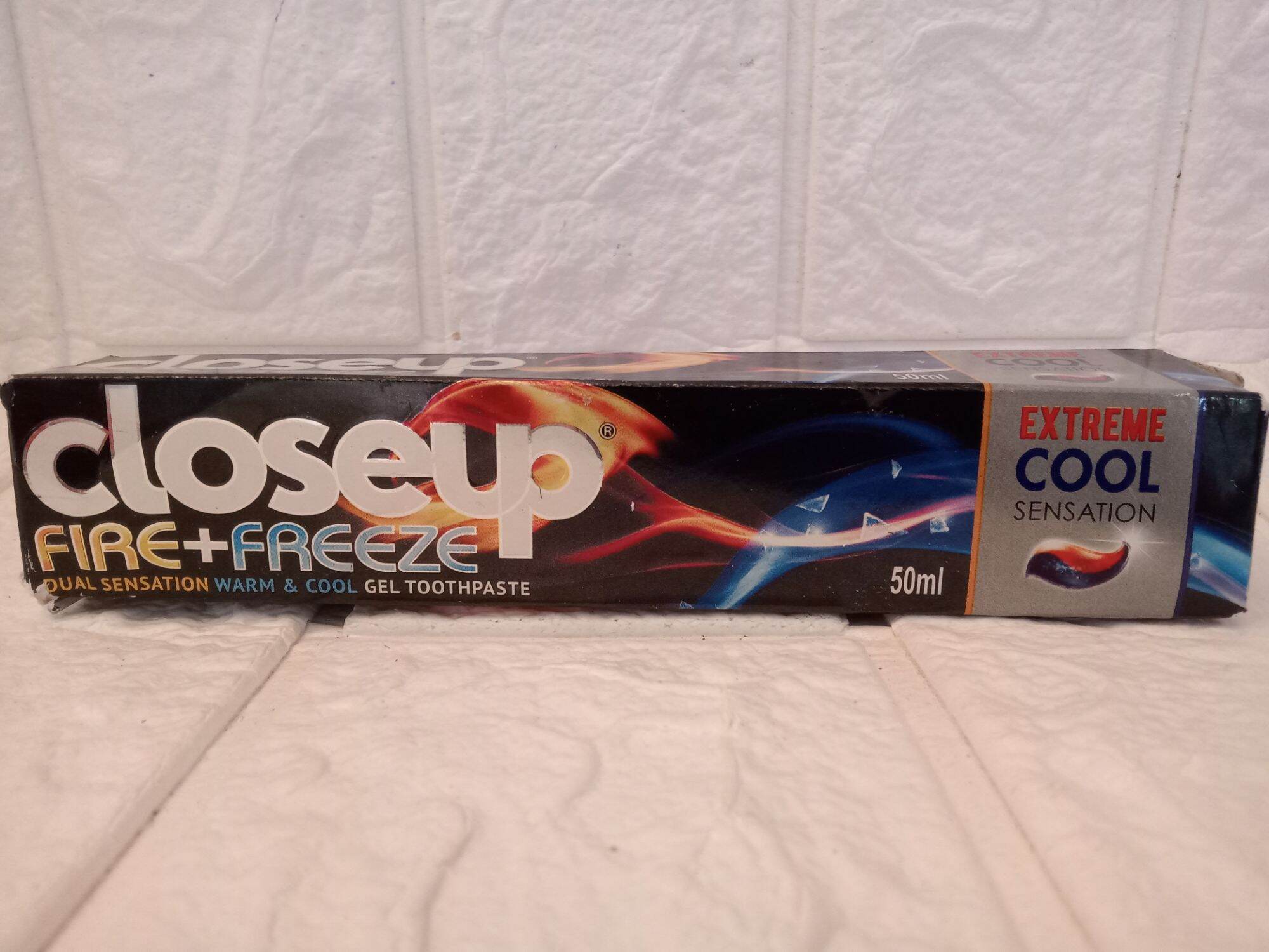 Close-Up Fire Freeze Gel Plaque Removal Toothpaste 150 Gms