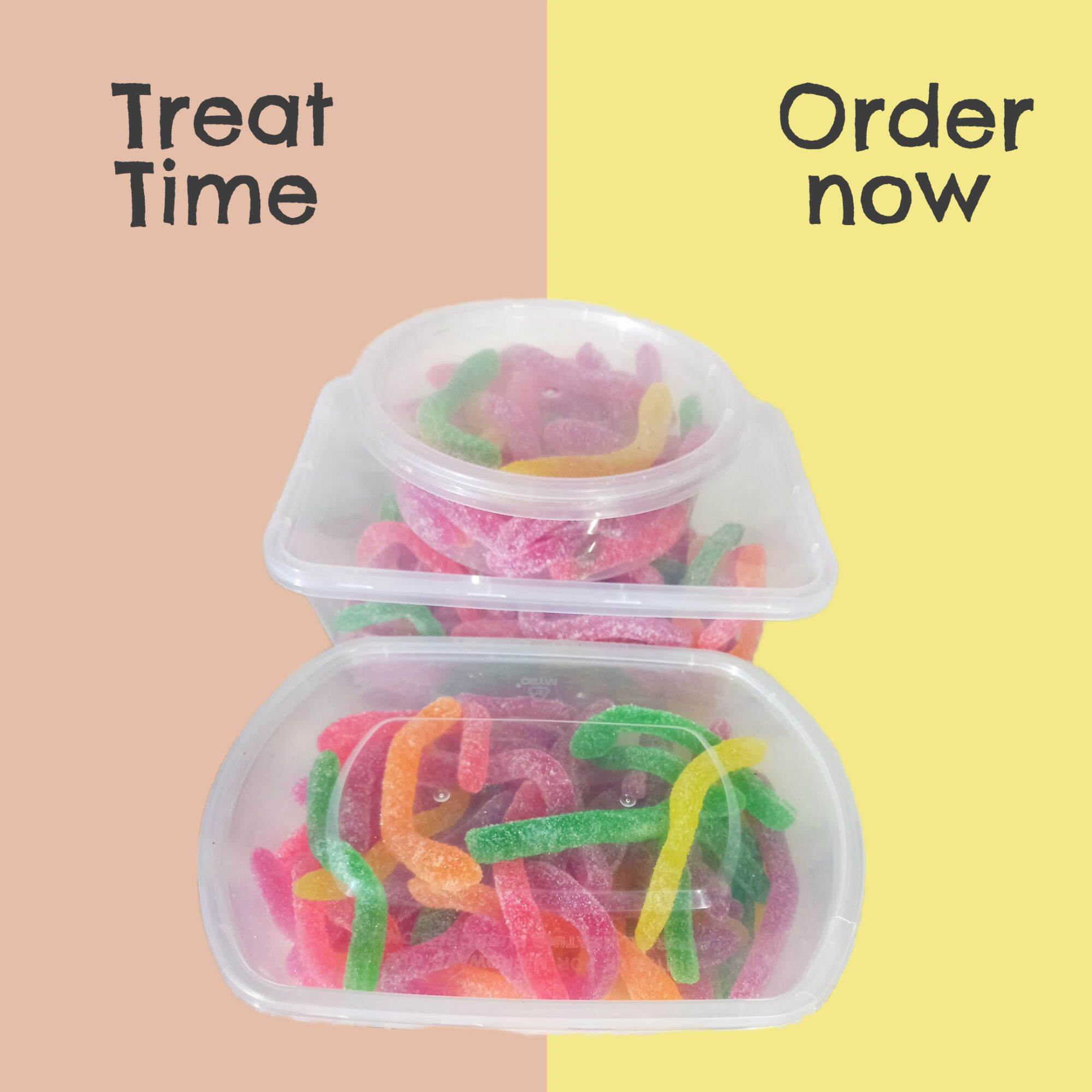 Gummy Candy in a Tub (250grams)