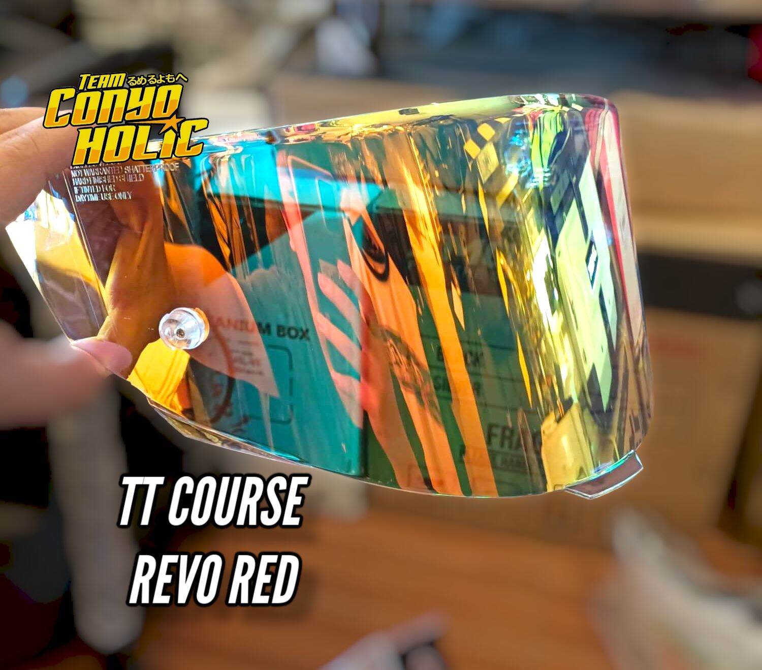 VISOR OR LENS FOR KYT TT- COURSE HELMET LENS ONLY LENS ONLY HELMET NOT ...