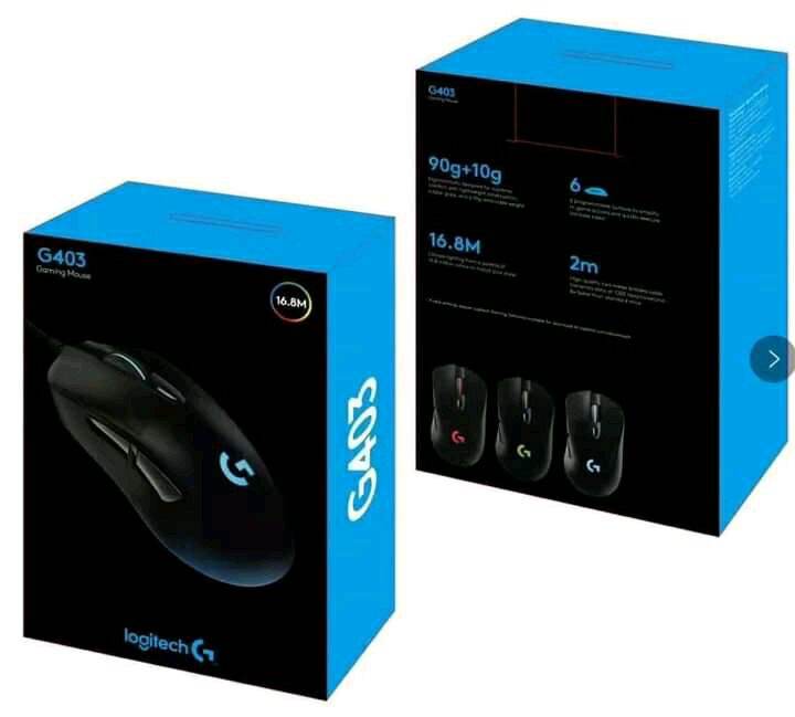 G403 Prodigy Wired Programmable Gaming Mouse | Lazada PH