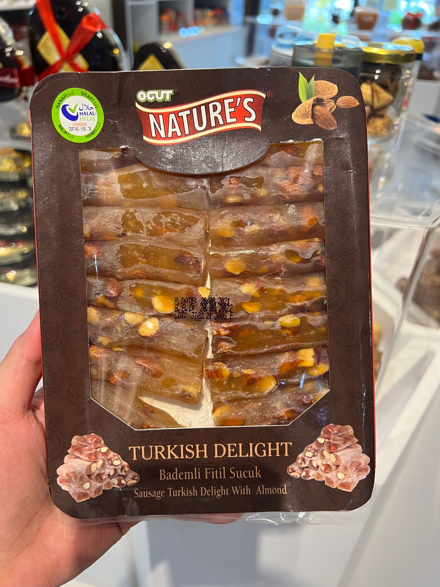 Turkish delights with almonds imported from turkey | Lazada PH