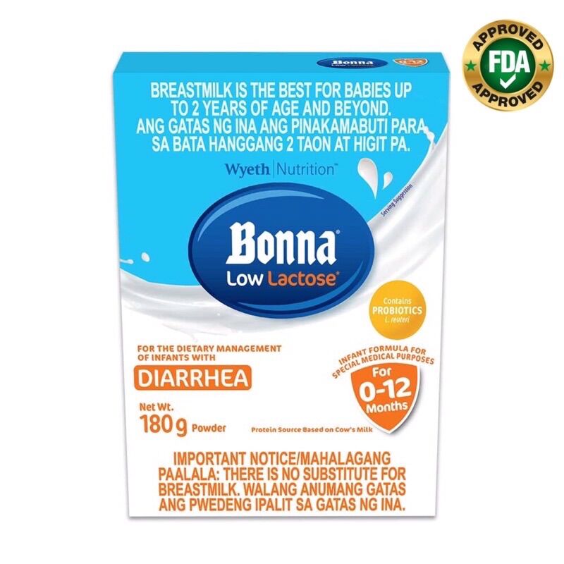 BONNA LOW LACTOSE 0-12 MONTHS | Lazada PH