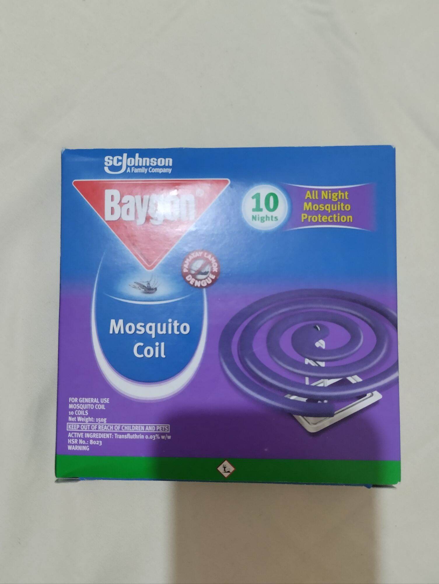 BAYGON MOSQUITO COIL JUMBO 10 NIGHTS | Lazada PH