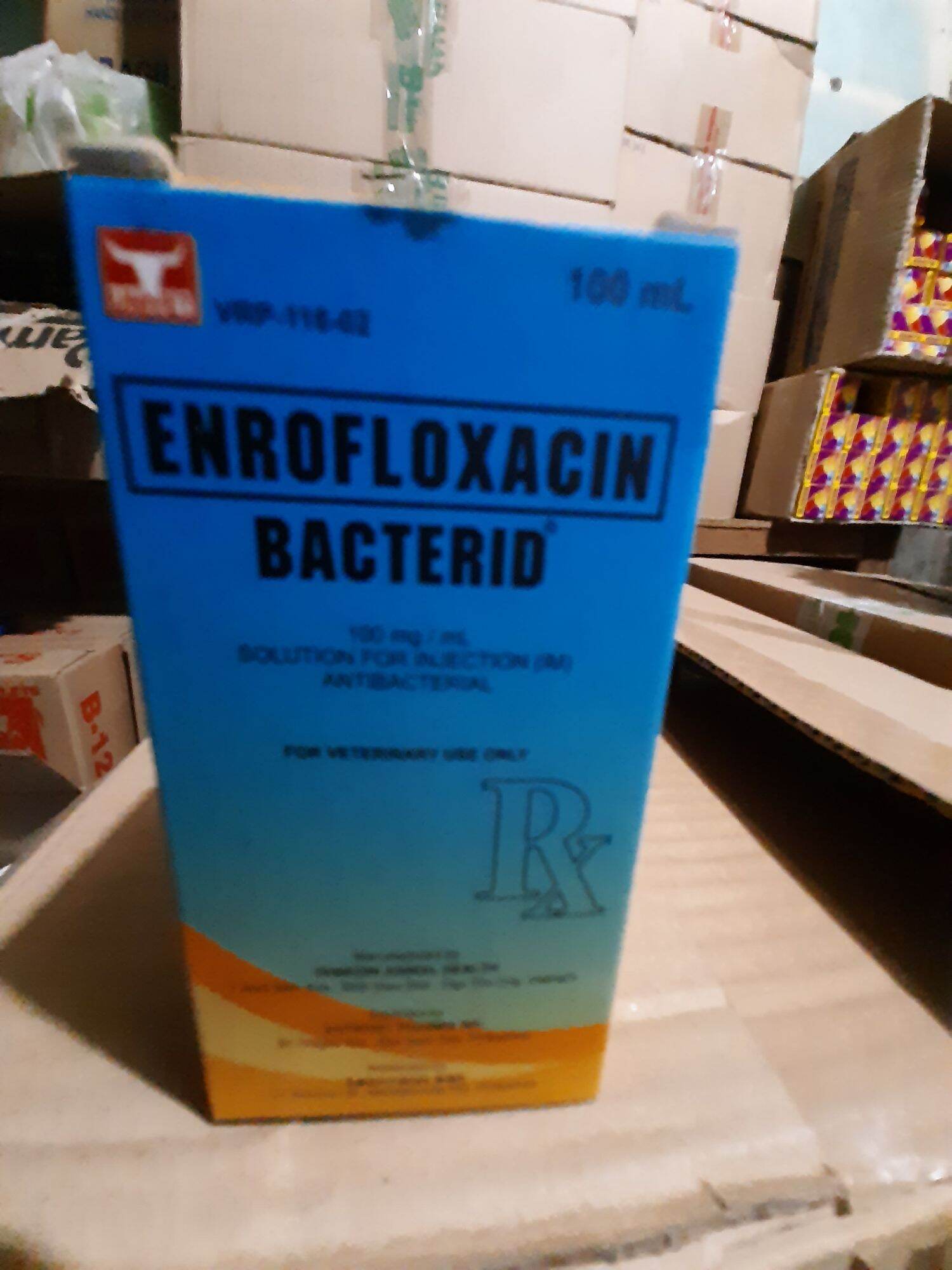 BACTERID (ENROFLOXACIN) 100ML | Lazada PH
