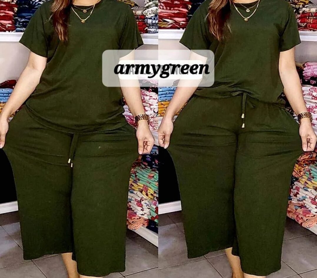 TERNO SQUARE PANTS PLAIN freesize fit up to xl | Lazada PH