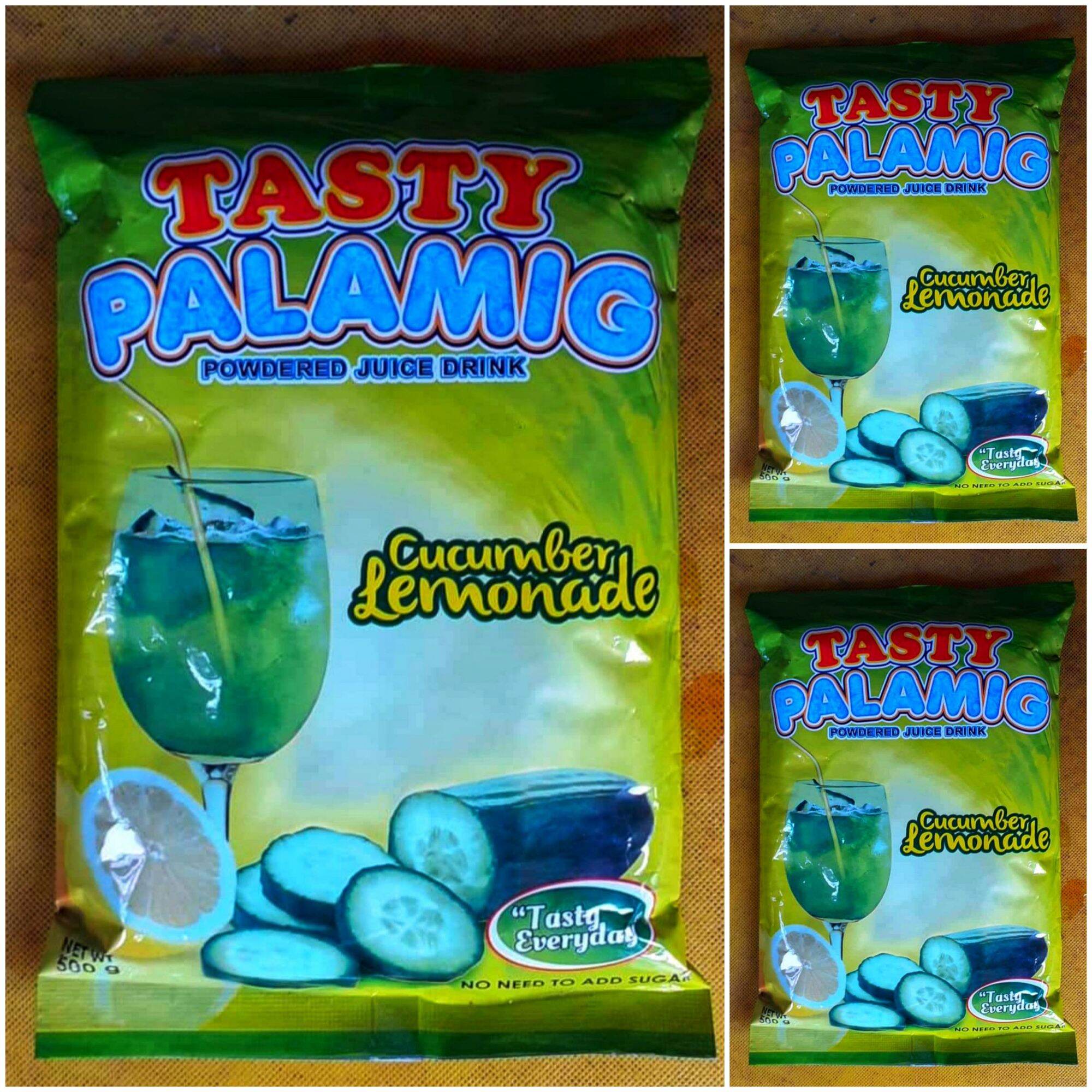 TASTY PALAMIG POWDER MIX | CUCUMBER LEMONADE | 1/2 KILO | Lazada PH