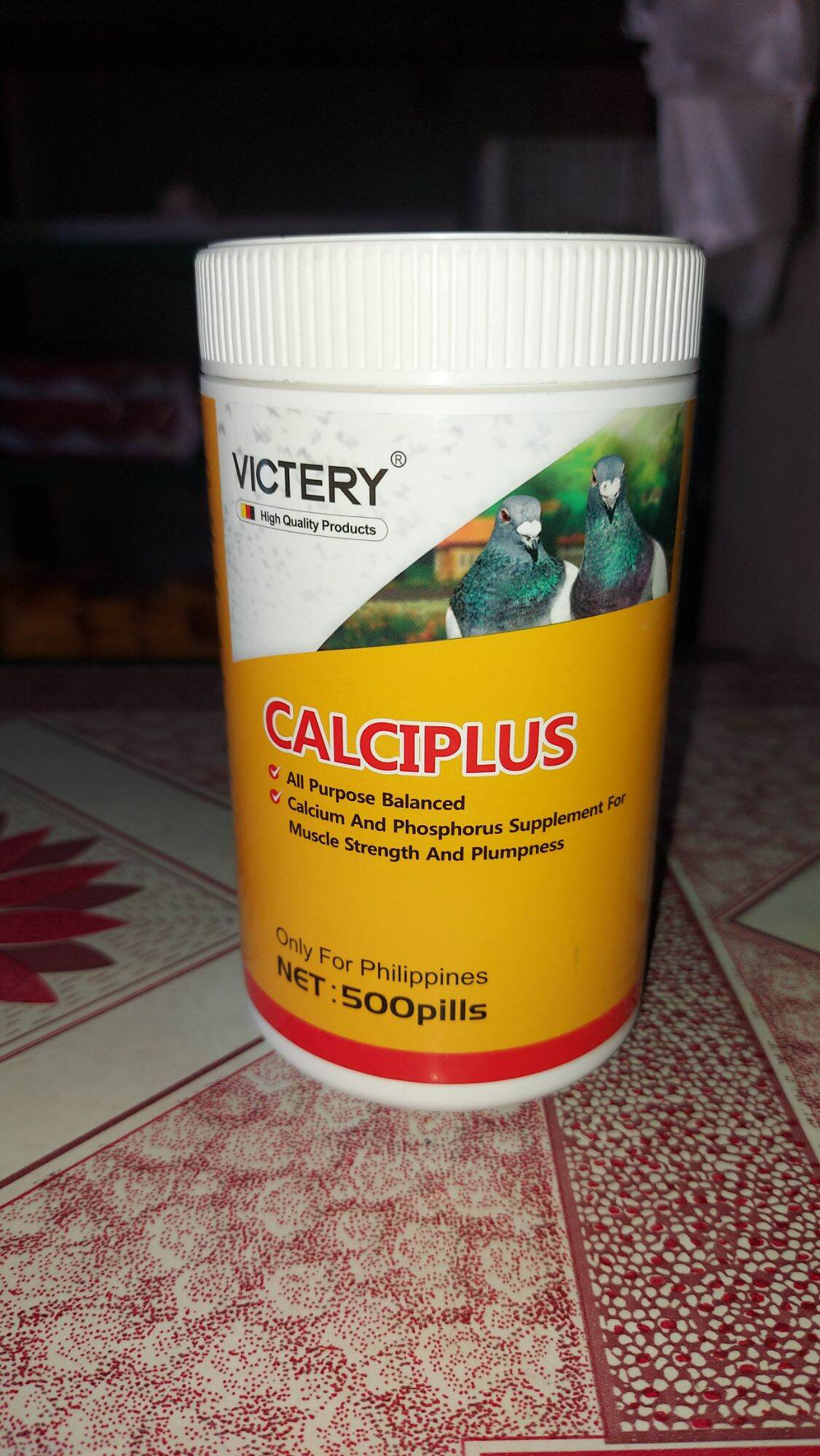 CALCIPLUS VICTERY 500 PILLS CANNISTER | Lazada PH