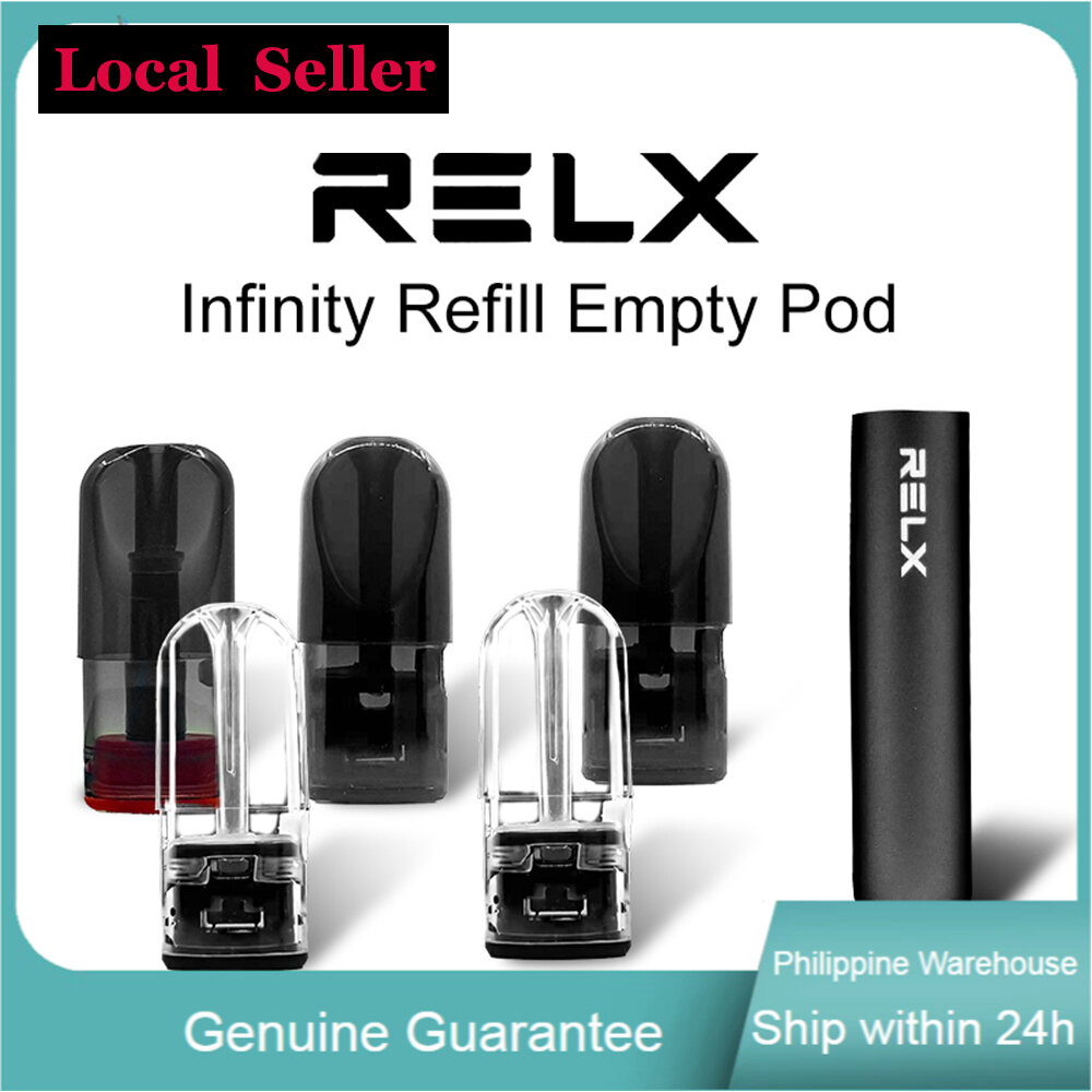 Ready Stock RELX1 Refillable Pods Refillable Empty Pods Replacement ...