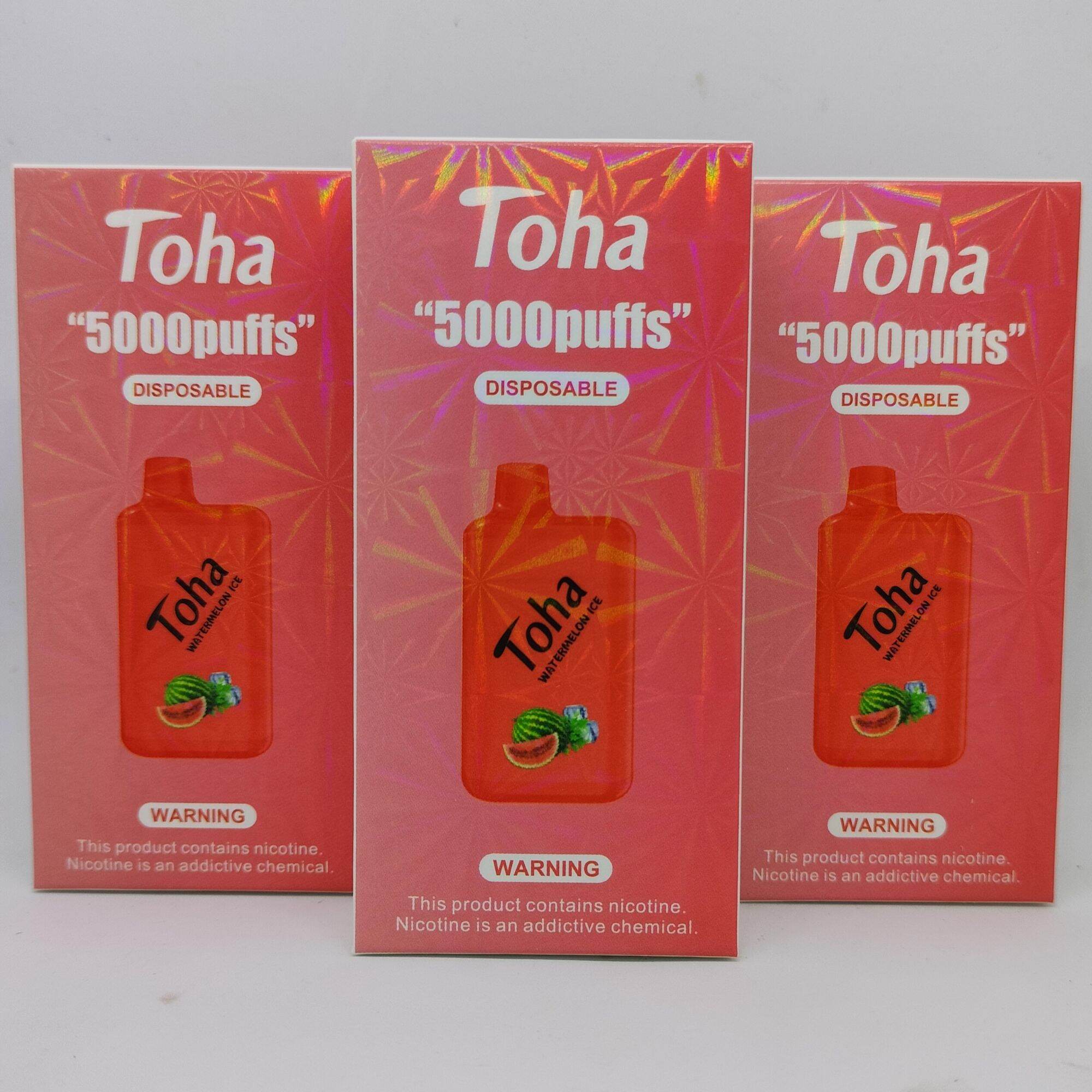 TOHA 5K PUFFS RECHARGEABLE (LEGIT) | Lazada PH