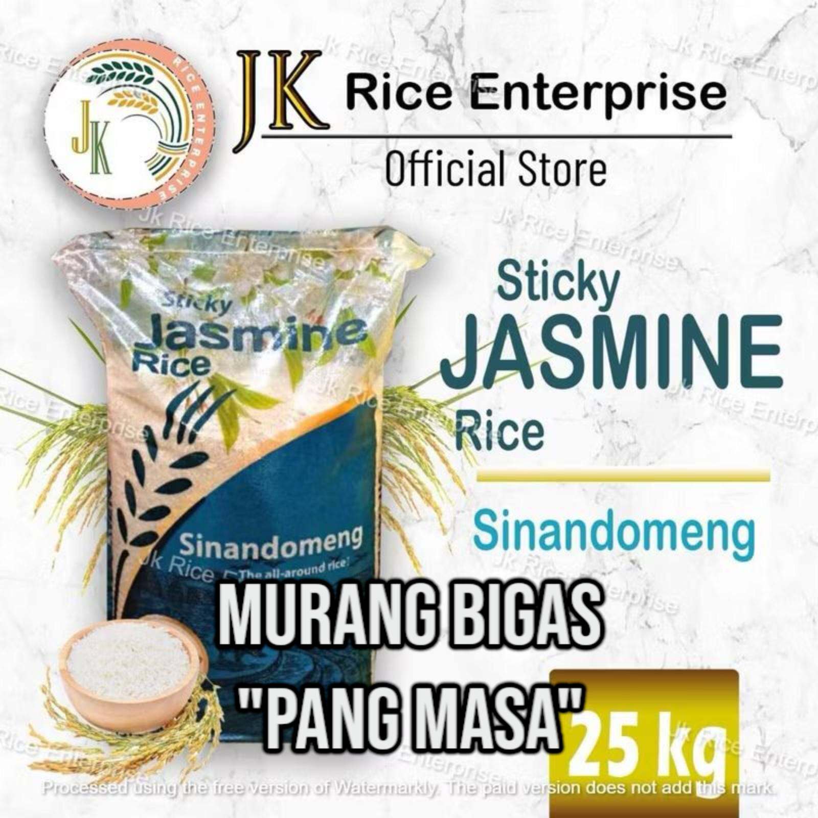STICKY JASMINE SINANDOMENG 25KG | Lazada PH