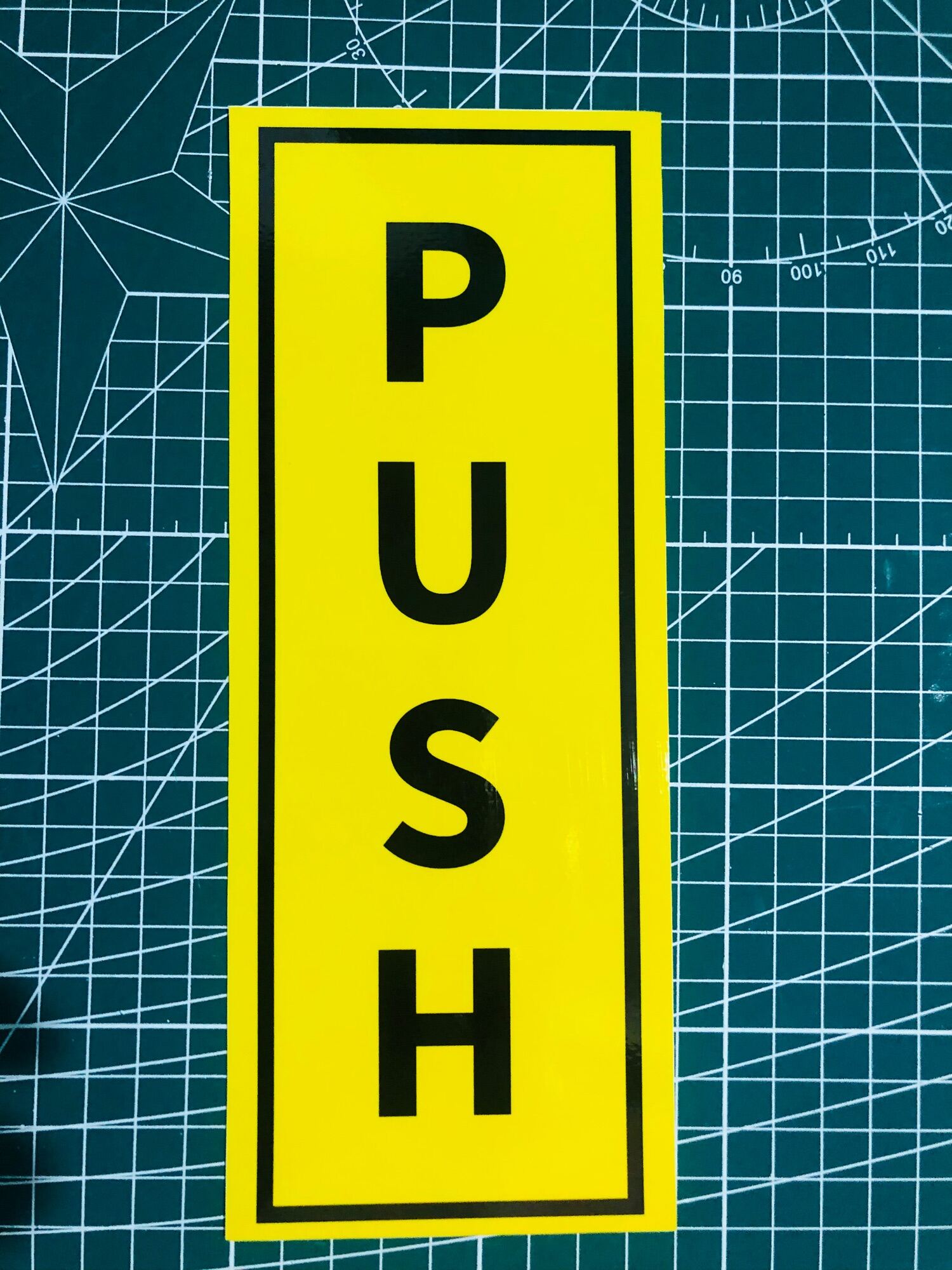 Push Pull Signage | Lazada PH