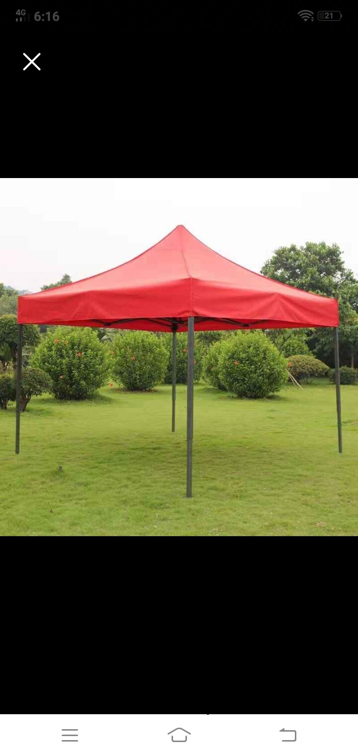 RETRACTABLE TENT sizes - 2X2,2X3,3X3,3X4.5,3X6 available red/blue ...