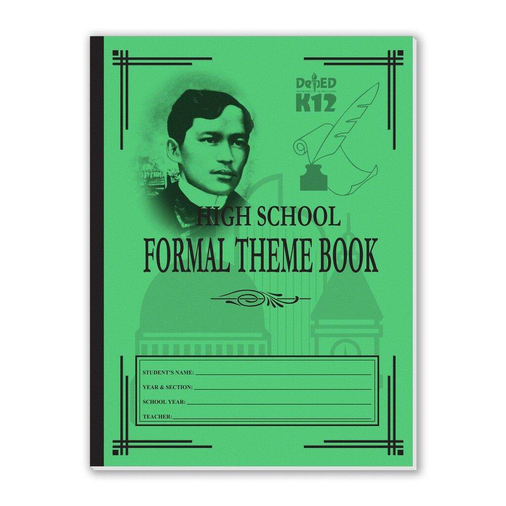 FORMAL THEME BOOK ELEMENTARY & HIGH SCHOOL ASSORTED BRAND/Best for ...