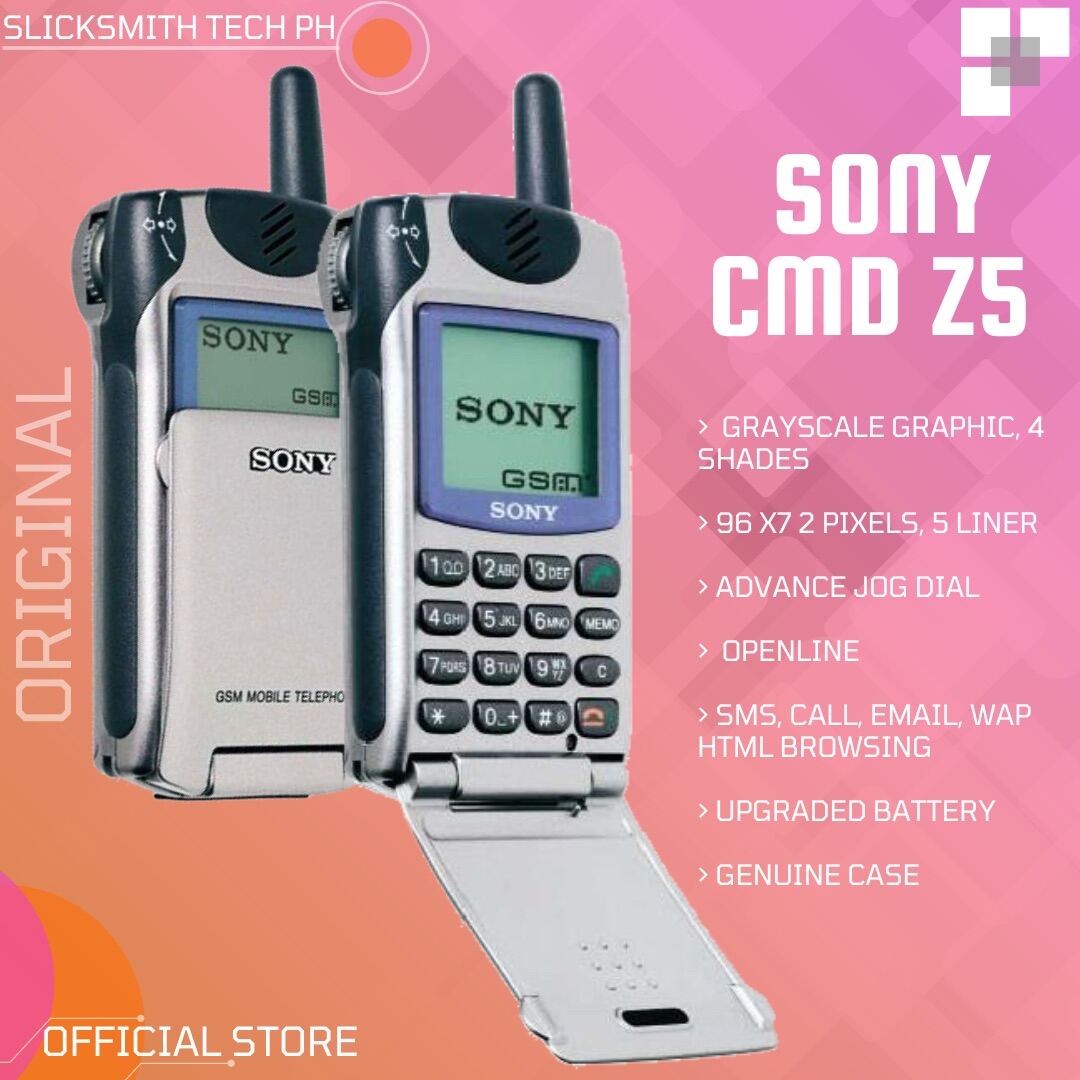 Original Sony CMD Z5 Openline | Rare Vintage Phone | Lazada PH