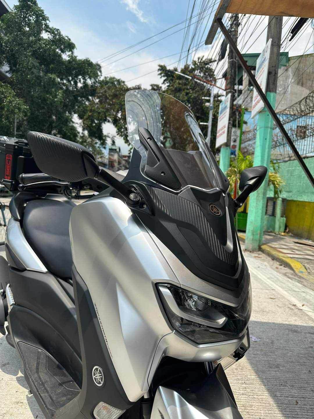 VOLTRON FACELIFT NMAX V2/2.1 Windshield bracket with R25 Side mirror ...