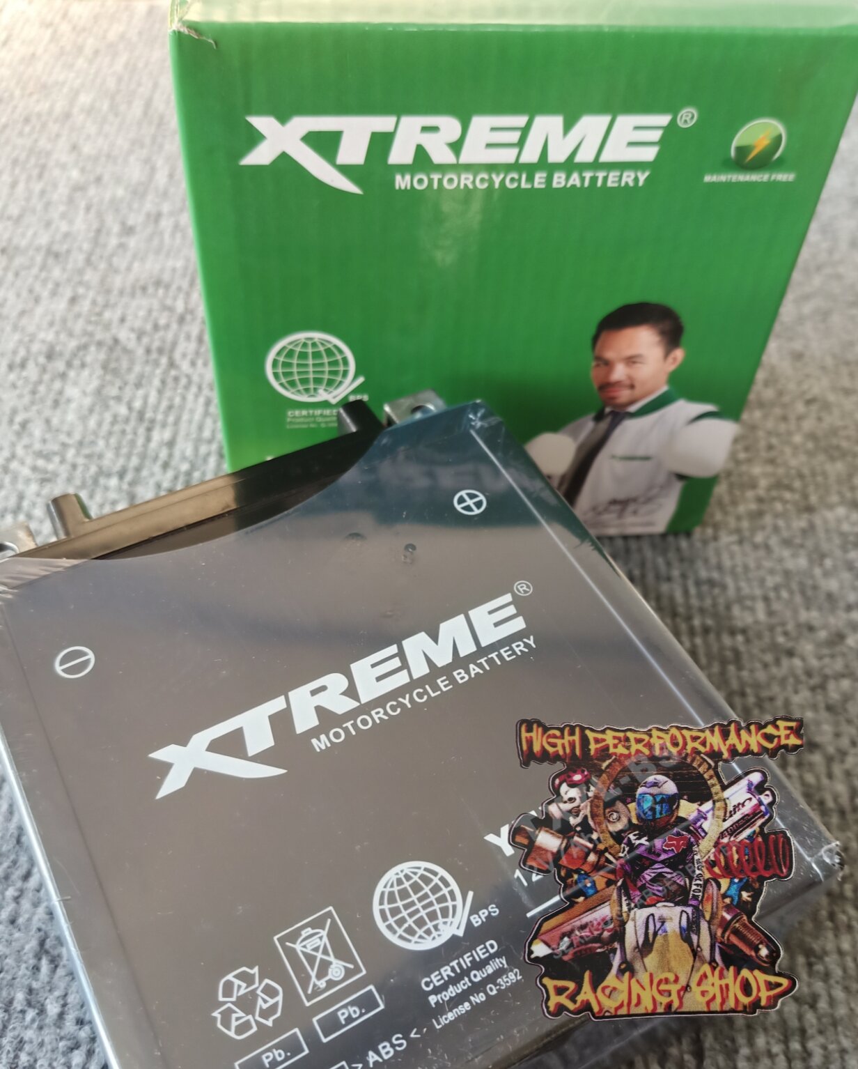 MOTORSTAR z200s z200x z200ii EXTREME BATTERY | Motorstar Z200S Z200X ...