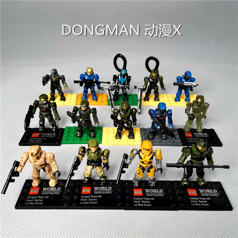 Mega Bloks Harmony Beauty Halo Infinity Halo Sparta Sparta Building ...