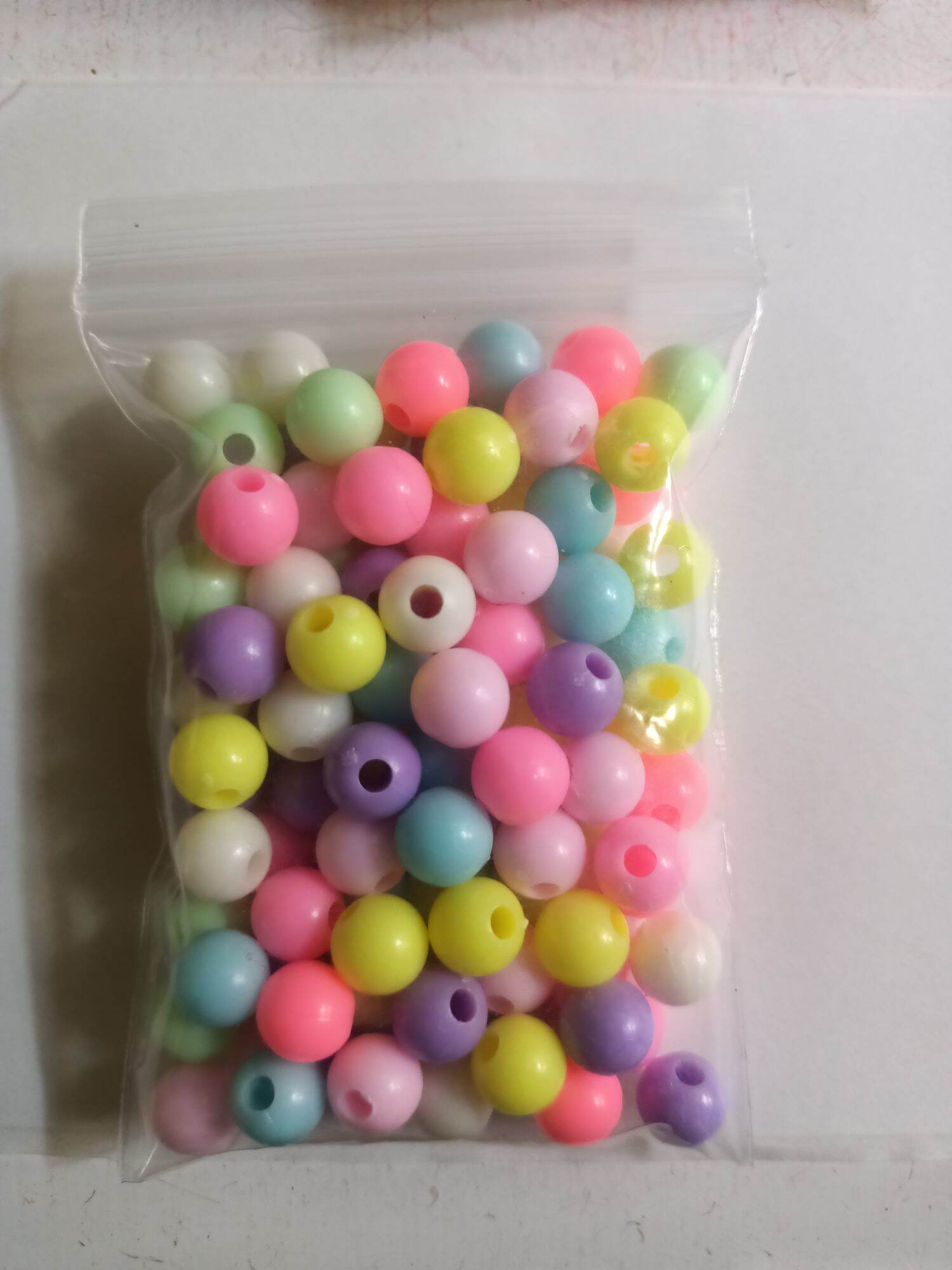 Assorted Pastel Color Circle Beads | Lazada PH