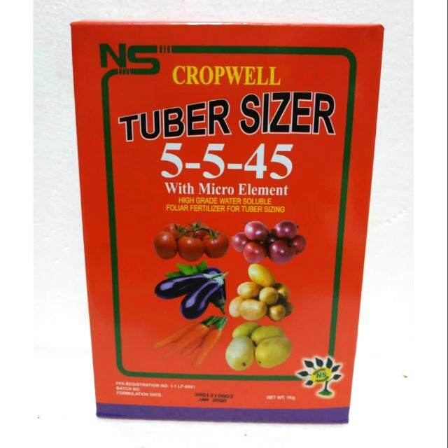 Cropwell Tuber Sizer 5-5-45 Foliar Fertilizer 100% Soluble | Lazada PH