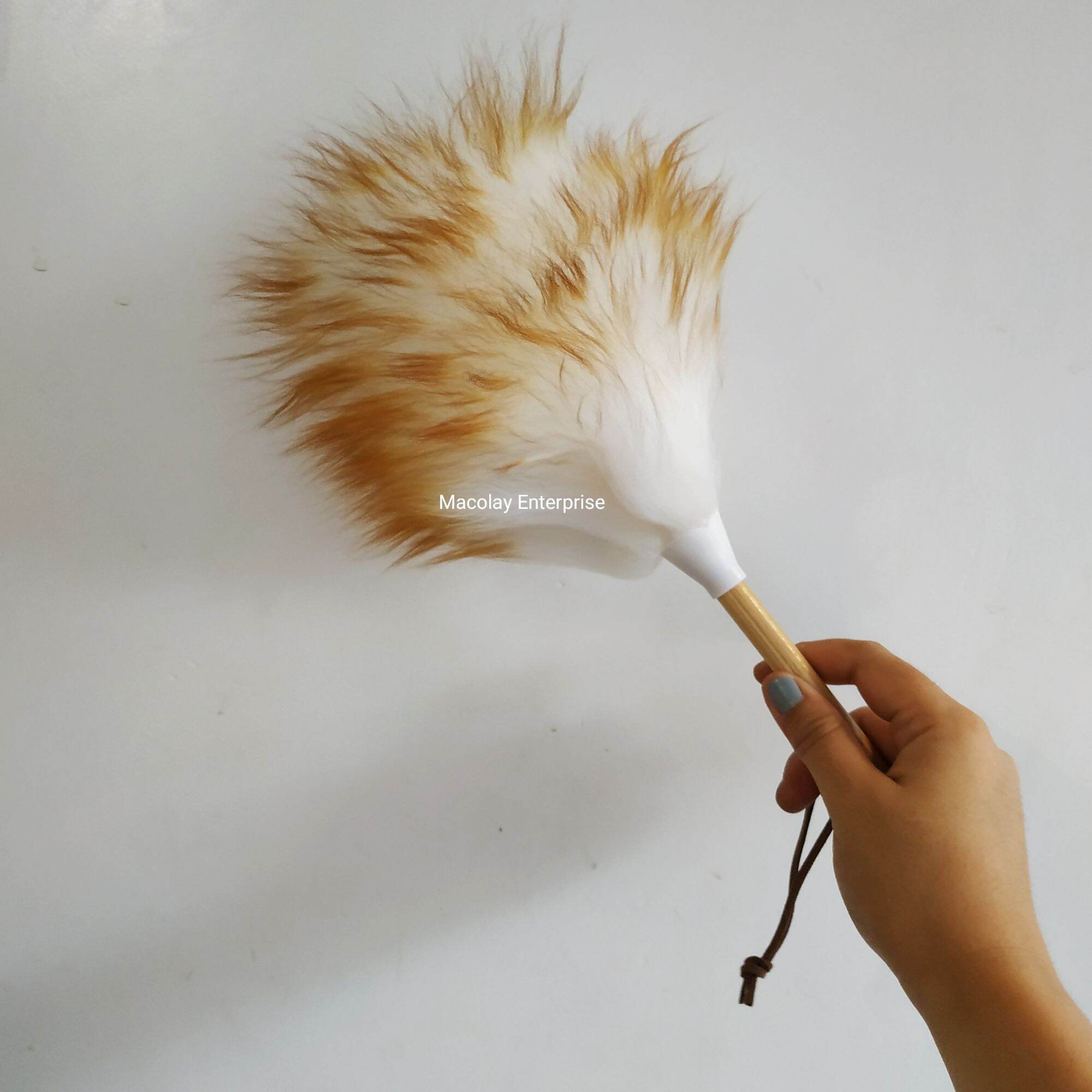 IN-50 SMALL Natural Sheep Wool Duster for Car and Household use ...