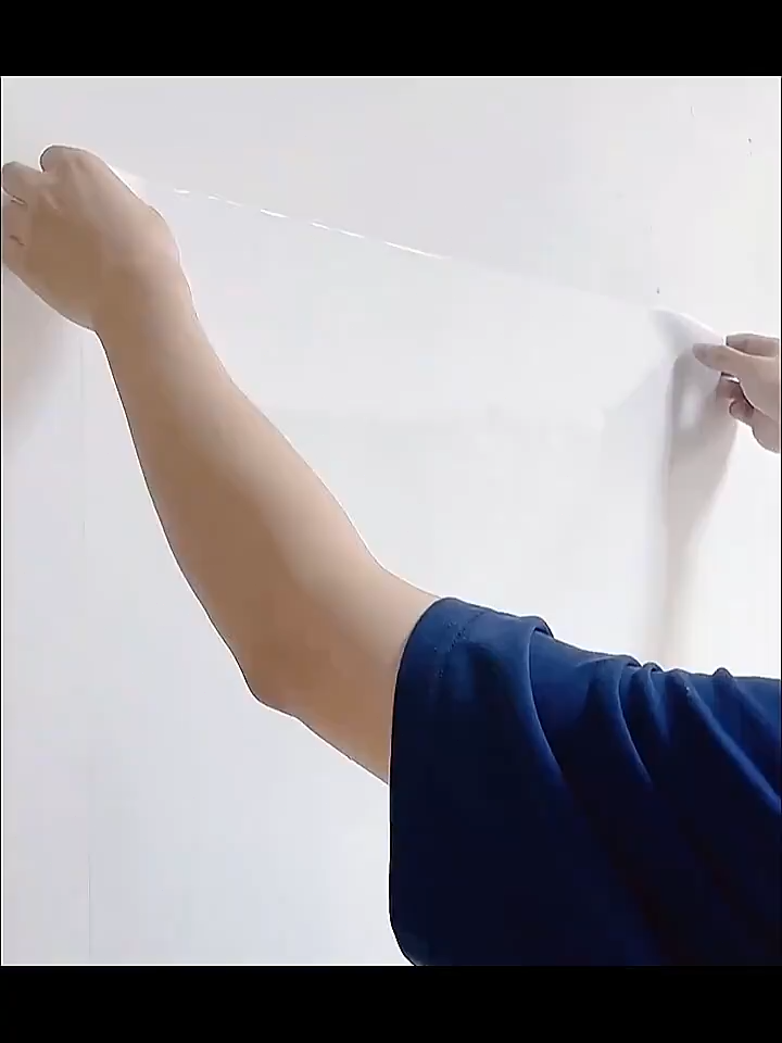 Soft whiteboard wall stickers with magnetic writing surface can be ...