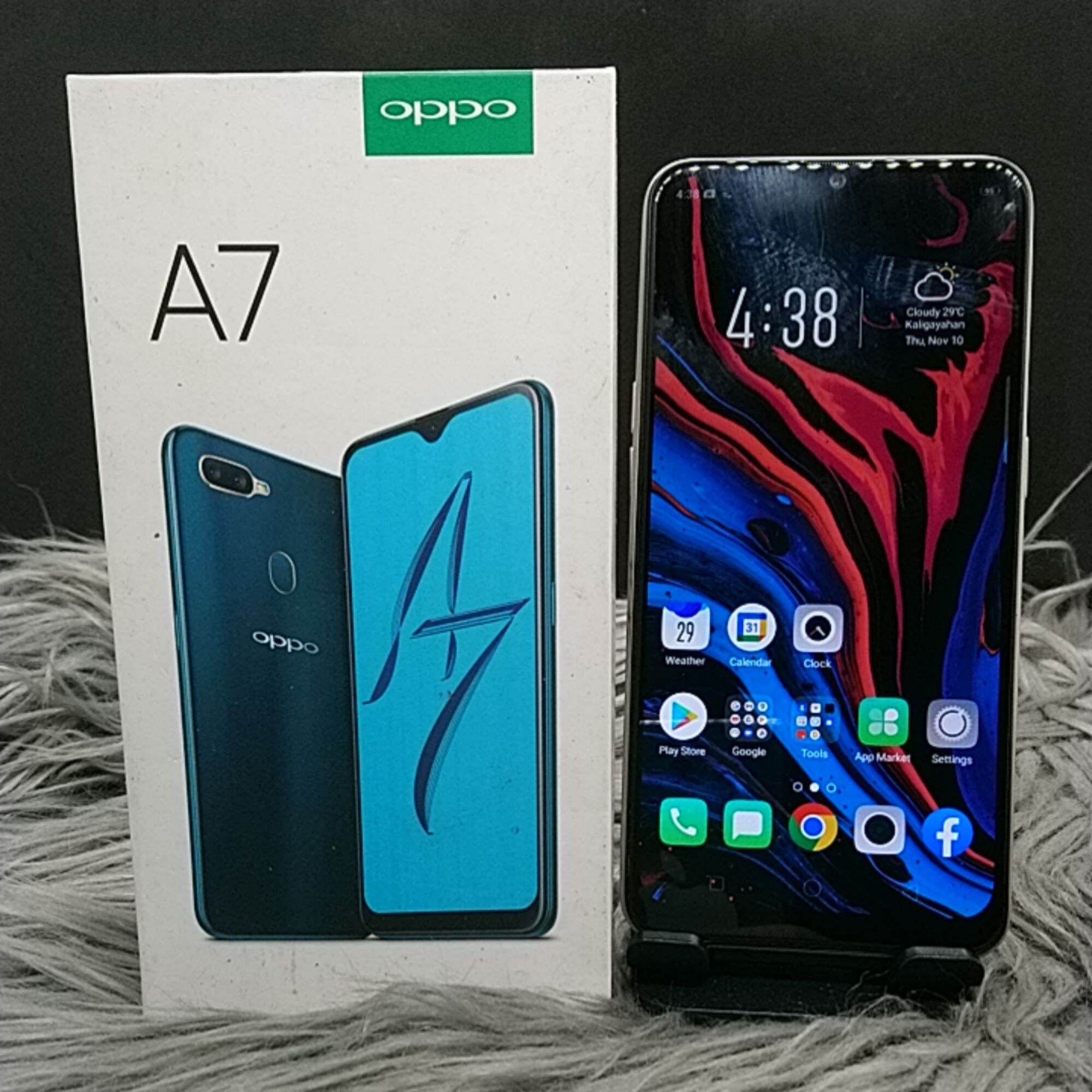 OPPO A7 CPH1903 Unit and Box *37855 | Lazada PH