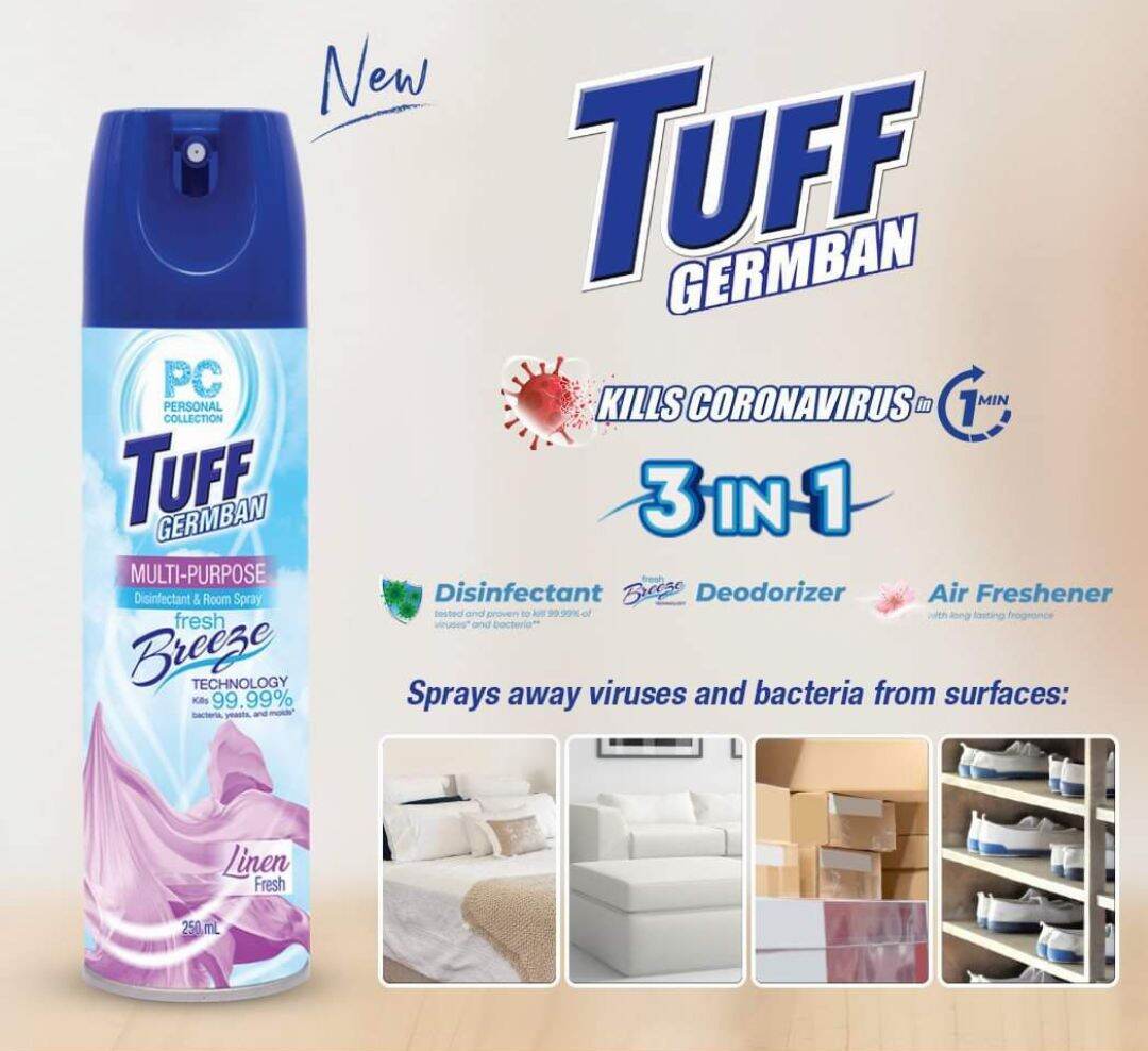 PC Tuff Germban Linen Fresh 250mL | Lazada PH