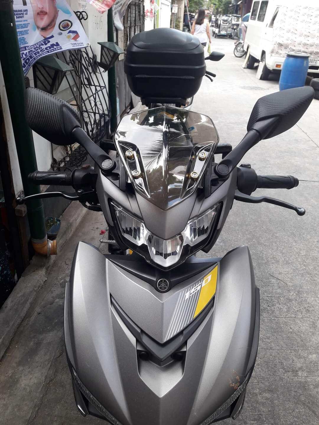 sniper 150 / sniper 155 visor kit SET Assembly (complete set) isasalpak ...