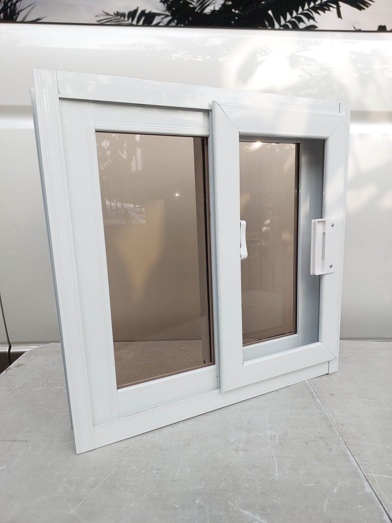 Aluminum sliding window with screen PCW 40cm × 30cm | Lazada PH