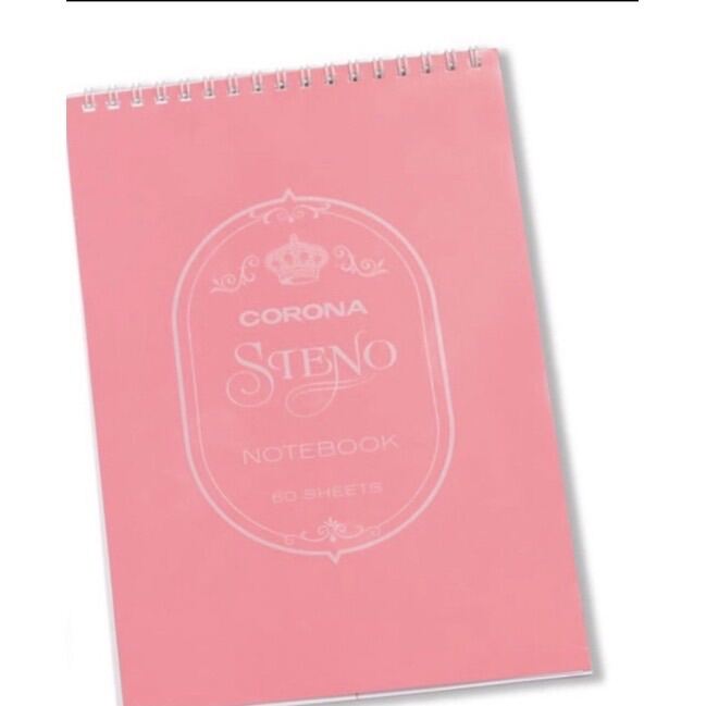 Corona Steno Notebook Spiral 6 x 9 inches (60leaves) | Lazada PH