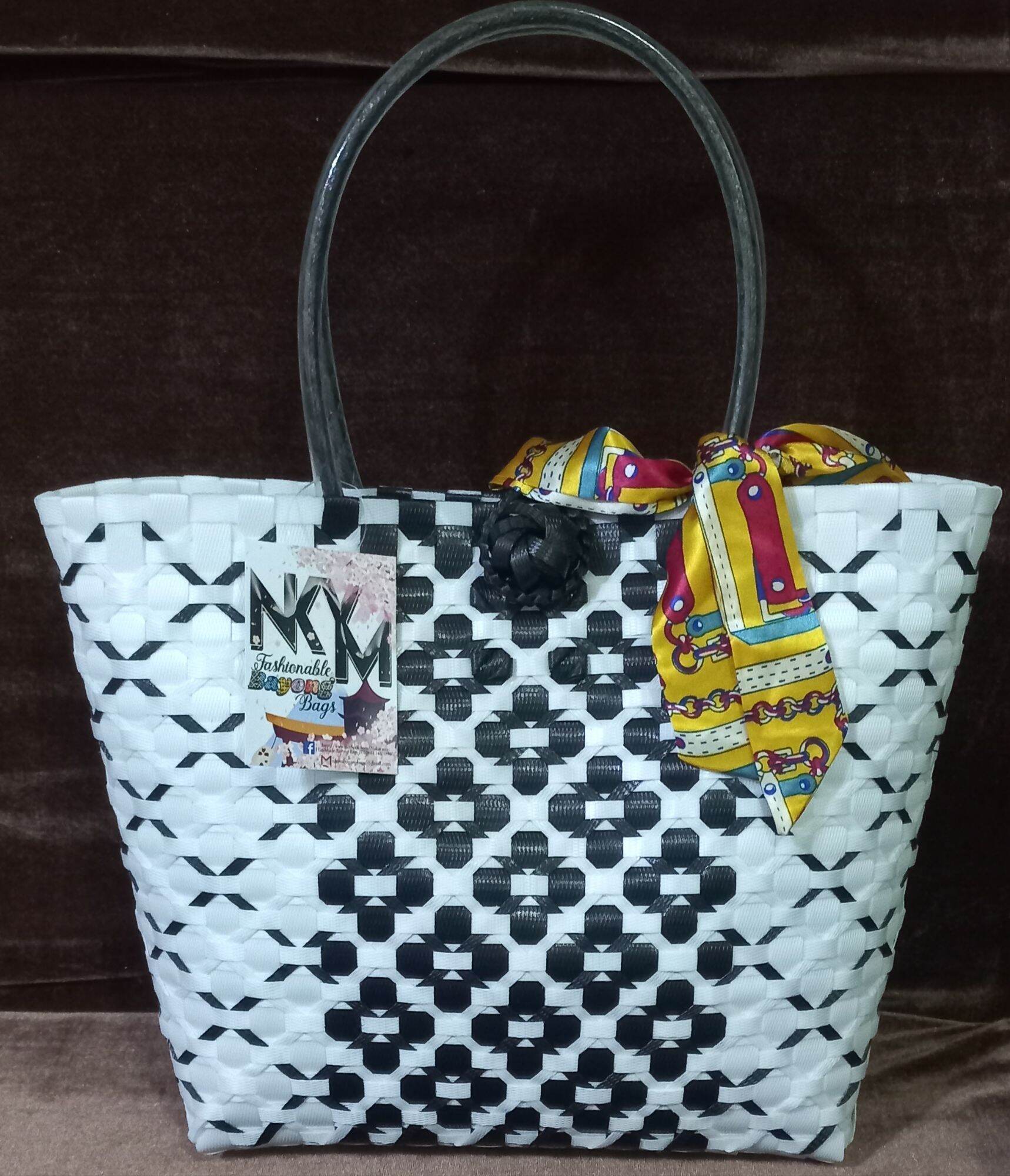 bayong bags mid flower full design | Lazada PH