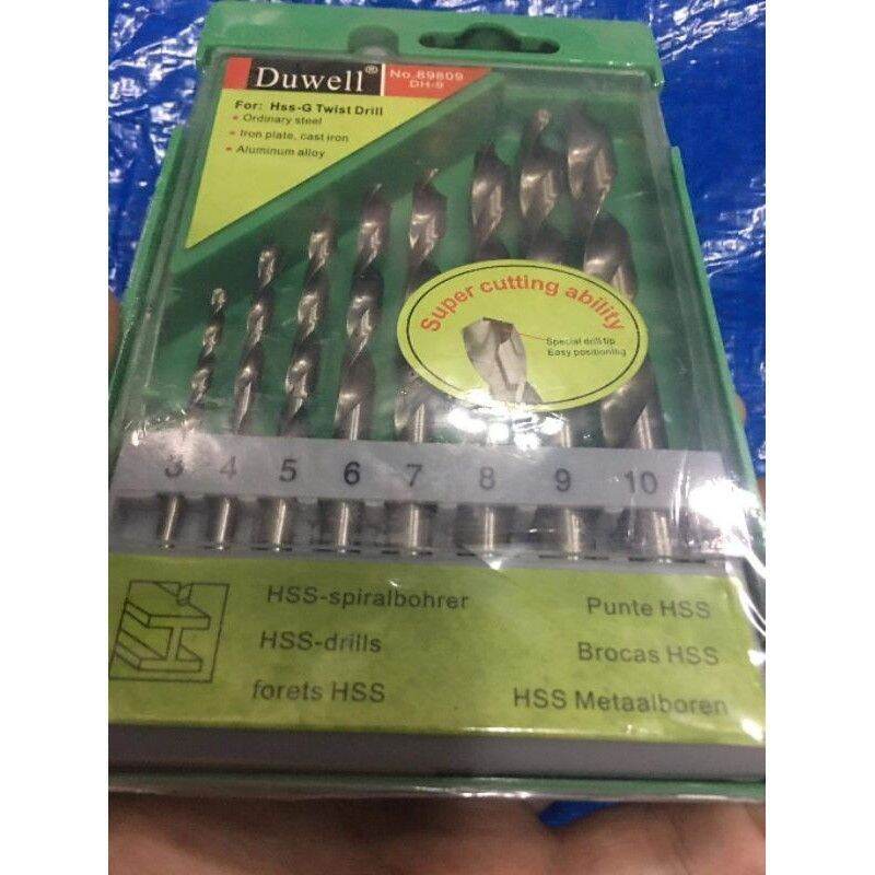 duwell High quality drill bits set (talim ng barena) (8pcs) for ...