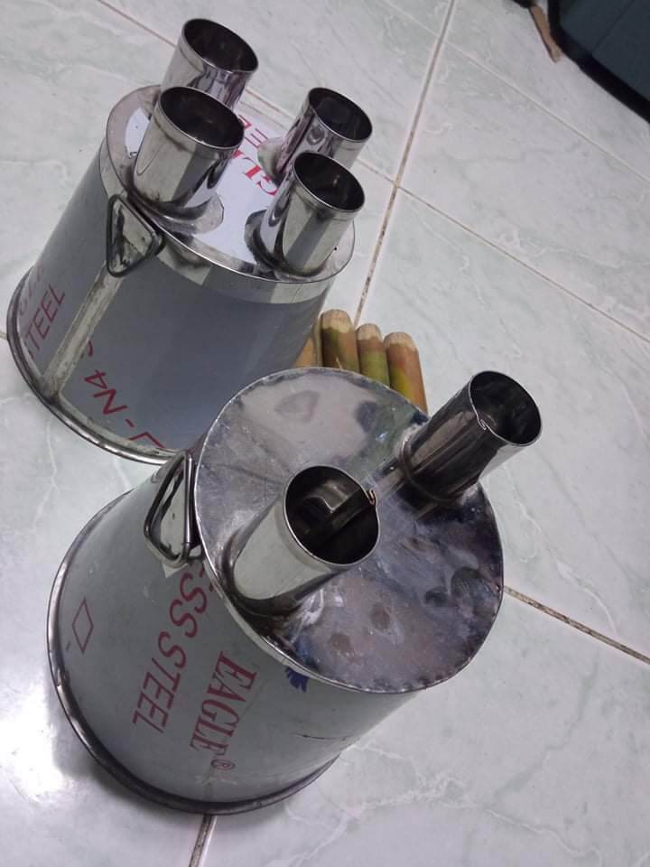 Puto Bumbong Steamer Makapal Stainless with free bamboos | Lazada PH