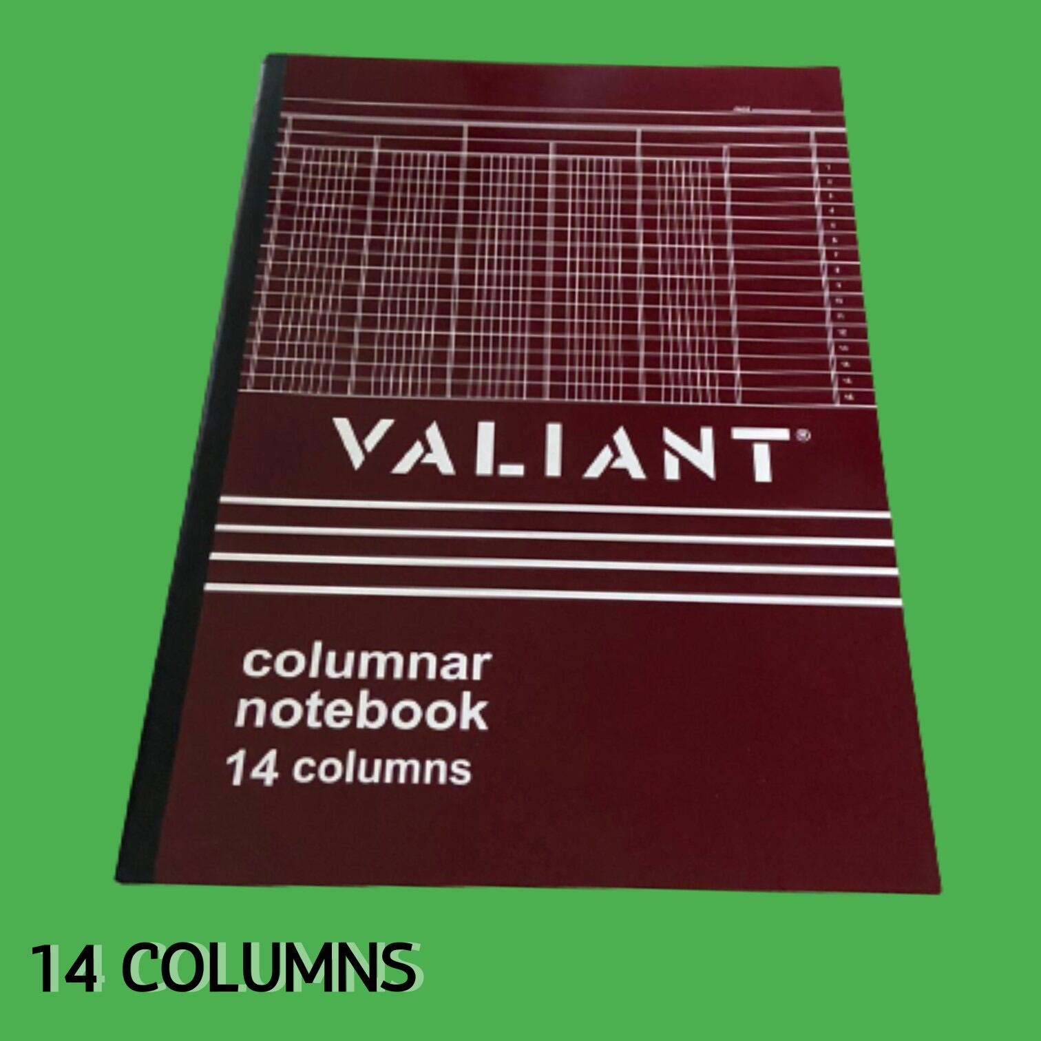 Valiant Columnar Notebook Coated (3,4,5,6,8,10,12,14,) Sold per Pc ...
