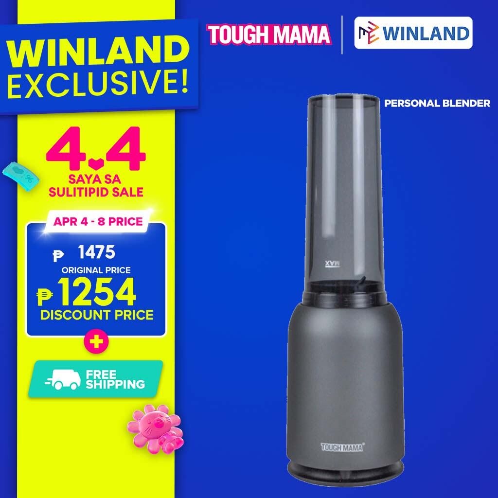 Tough Mama by Winland NTMPB-4 0.5L One Touch Personal Blender | Lazada PH