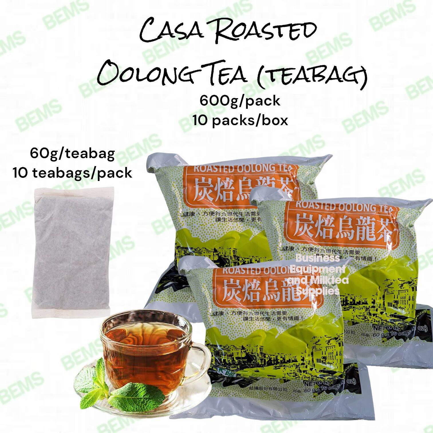 CASA assam black tea jasmine green tea Roasted oolong tea for milktea ...