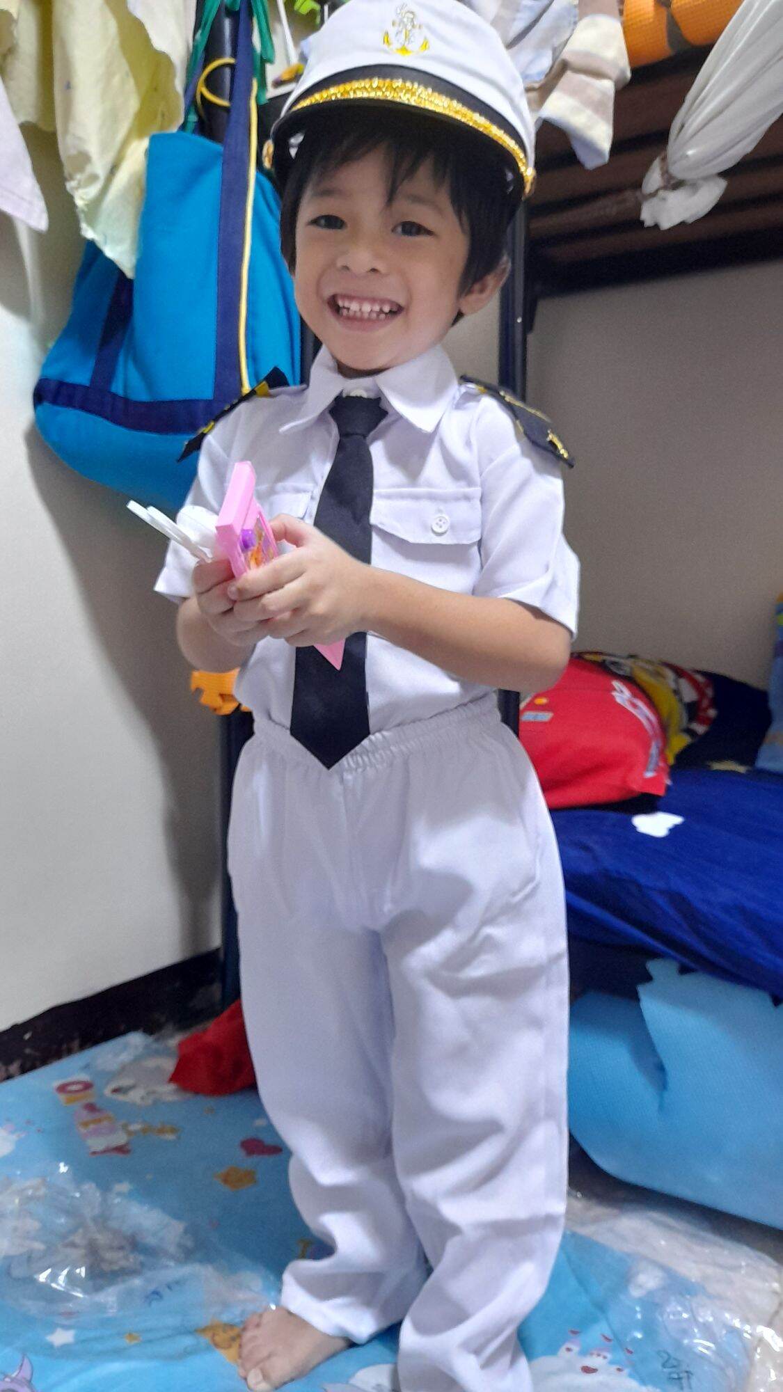 SEAMAN COSTUME Career Costume for kids to teen Seaman set | Lazada PH