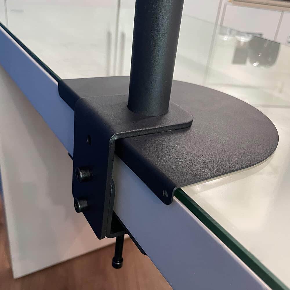Steel display installation reinforcement plate, fragile desktop display ...