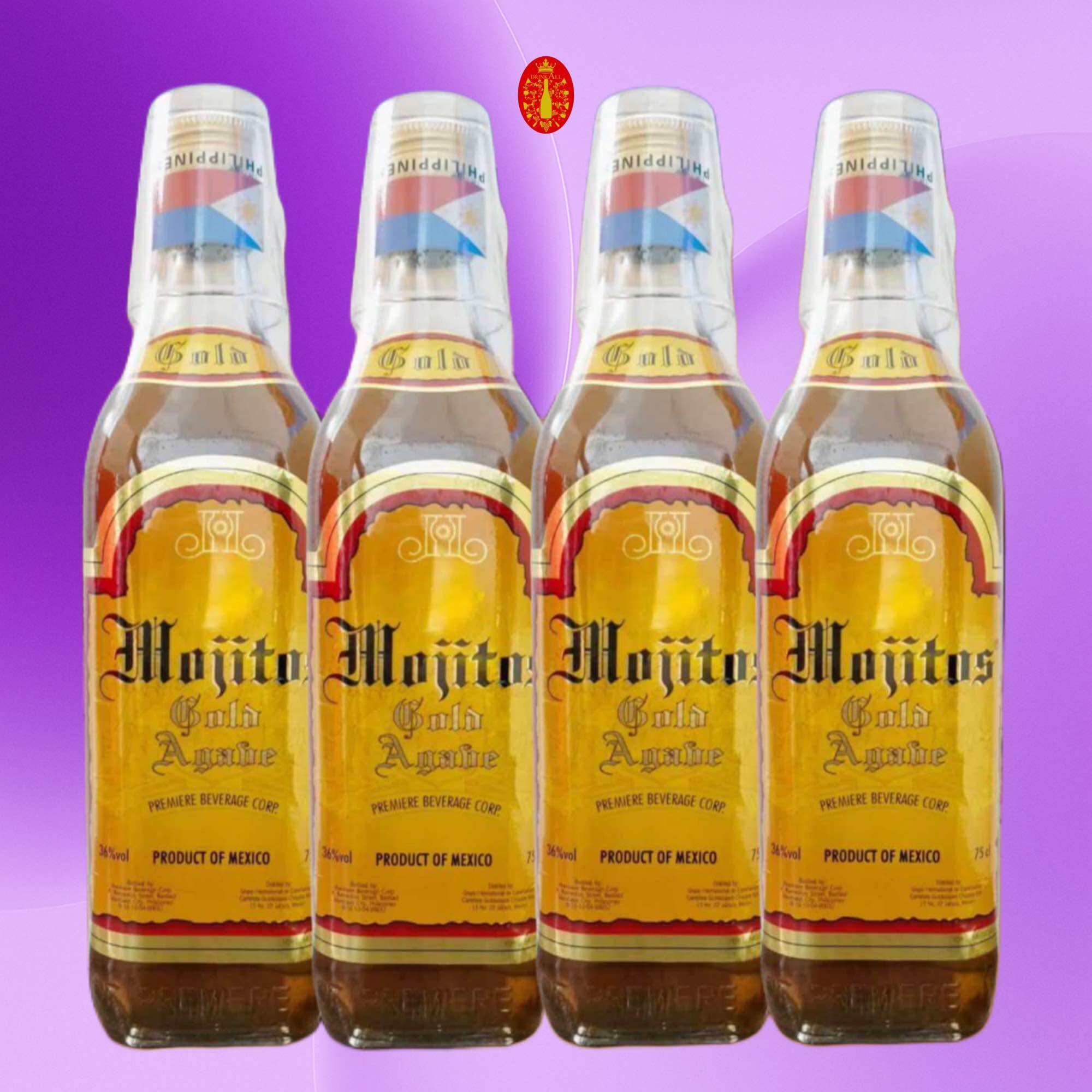 Mojitos Gold Agave 750ml (Mexico) 4 bottles | Lazada PH