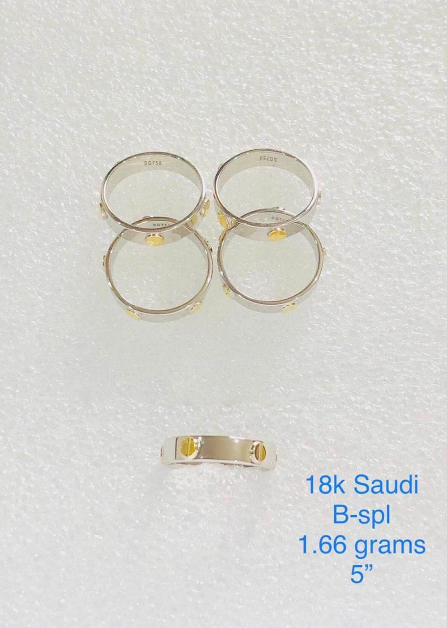 18K SD GOLD RINGS SIZE : 5 | Lazada PH