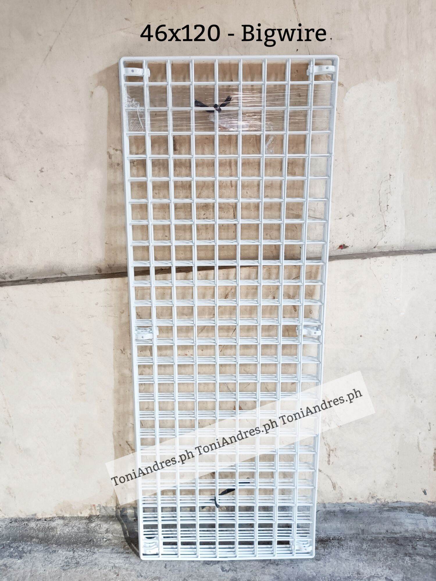 (46x120cm-THICK) Wall Mount Screen Mesh Wire Grid Wall Panel Wall ...
