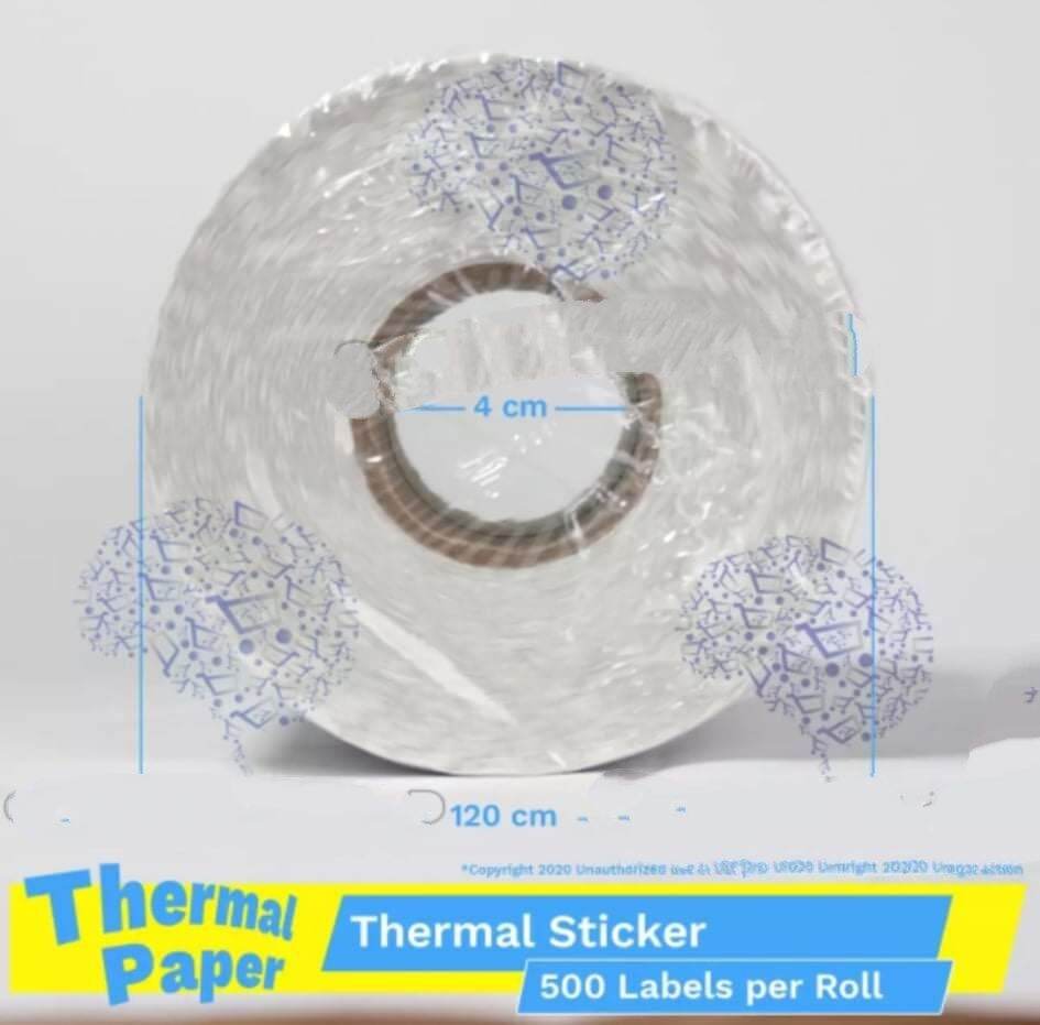 thermal sticker 500 sheets | Lazada PH