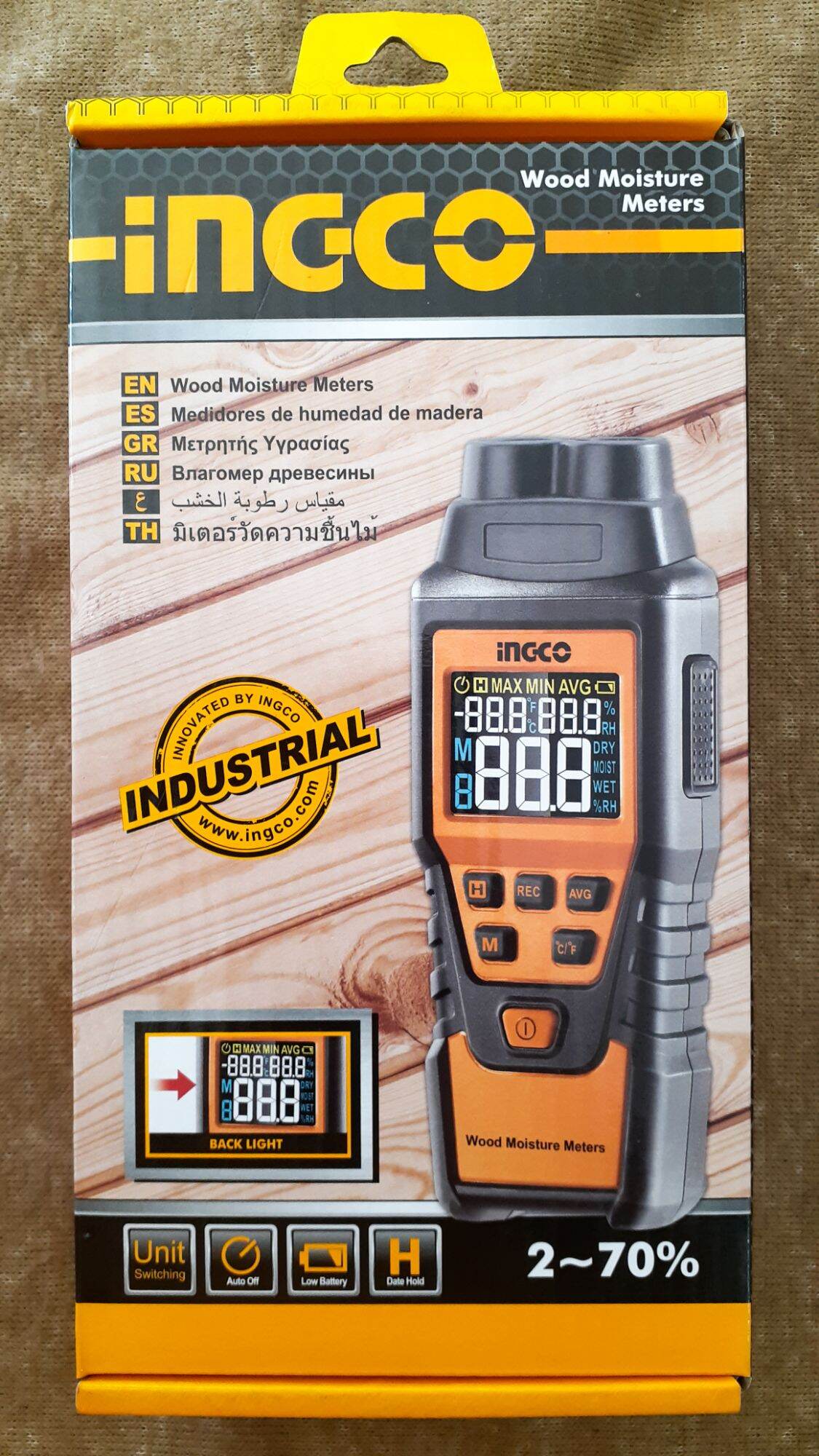 INGCO Wood Moisture Meter