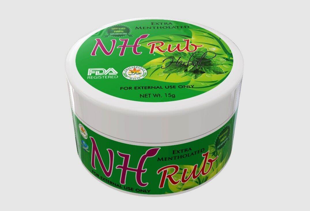 Nh Rub Orange 100 % Authentic - Extra Mentholated | Lazada PH