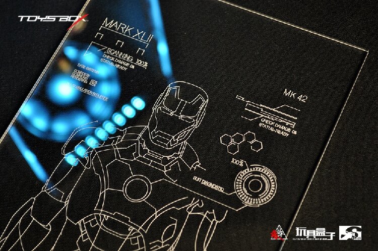Iron Man Schematics Wallpaper