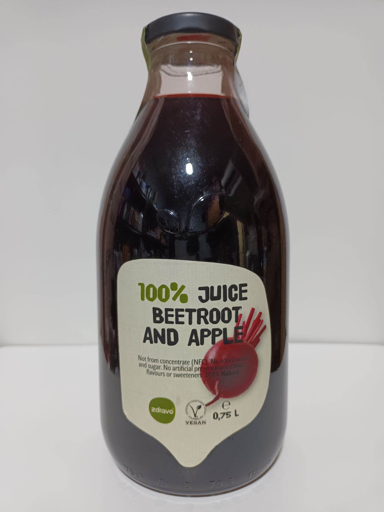 Zdravo 100% Beetroot & Apple Juice 750 ml | Lazada PH