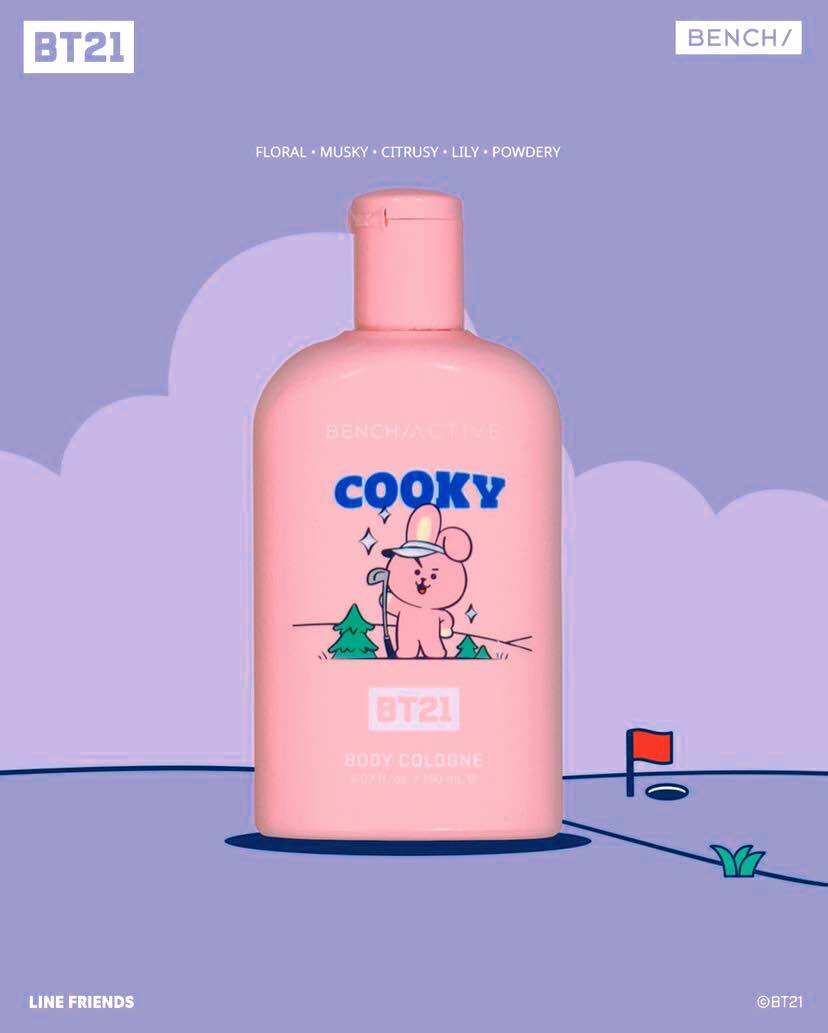 ️ ORIGINAL Bench Active BT21 Body Cologne - Cooky 150ML ️ | Lazada PH