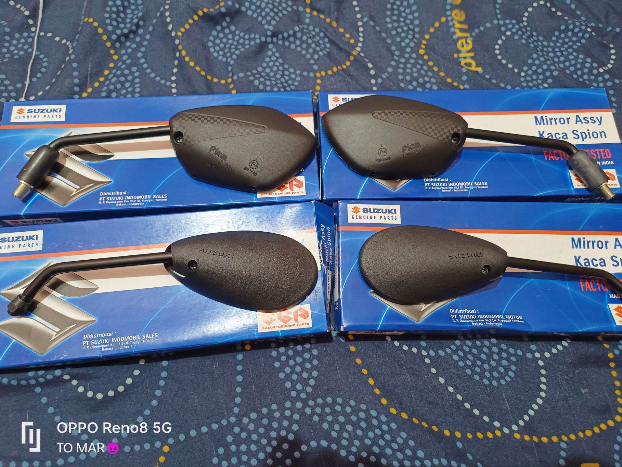 SGP SIDE MIRROR RAIDER 150 CARB / FI 10MM THREAD SOLD AS PAIR ONLY ...