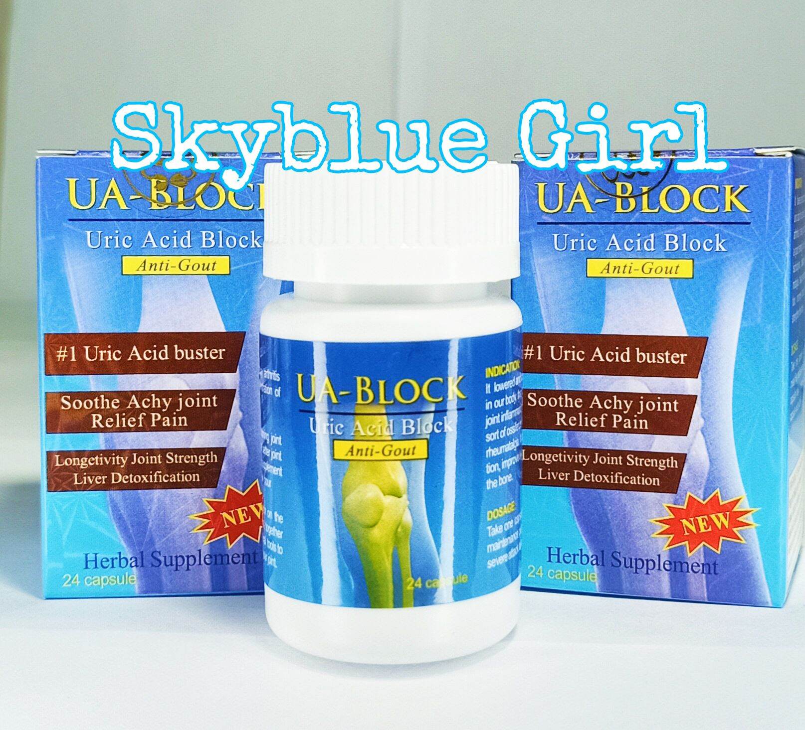 UA Block Capsules Uric Acid Block Anti Gout | Lazada PH